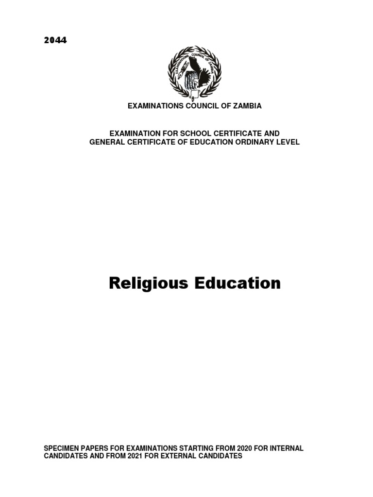 Religious Education Grade 12 Final Booklet PDF | PDF | Afterlife | Marriage