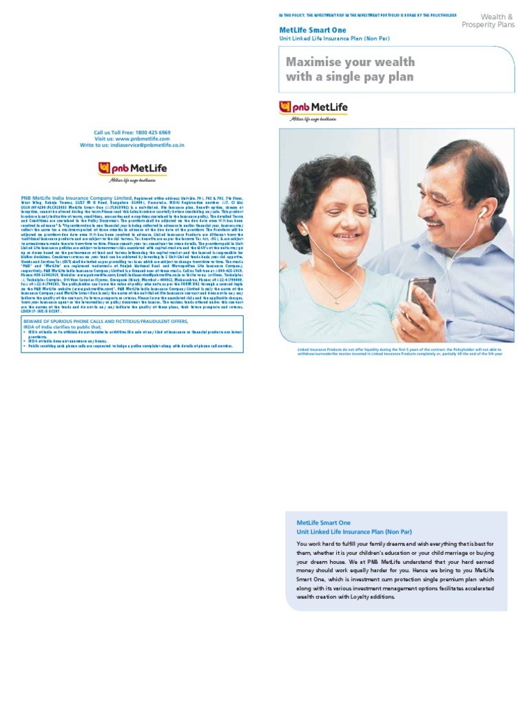 MetLife Smart One Brochure - New - tcm47 27645 PDF | PDF | Met Life ...
