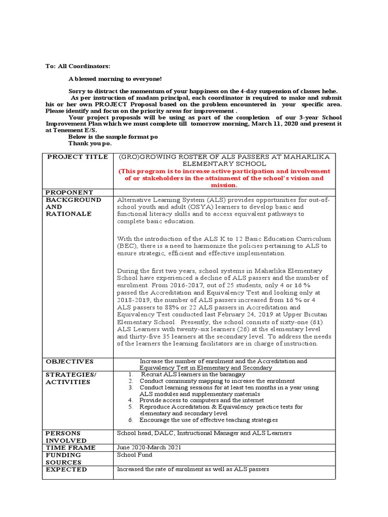 (Gro) Growing Roster of Als Passers at Maharlika Elementary School ...