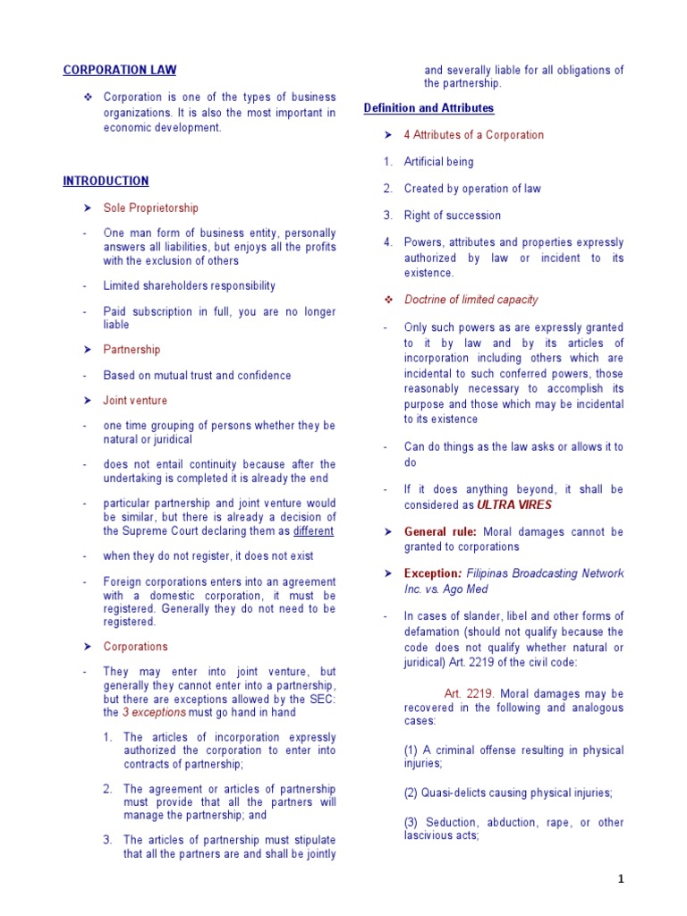 Ladia Notes | PDF | Corporations | Stocks