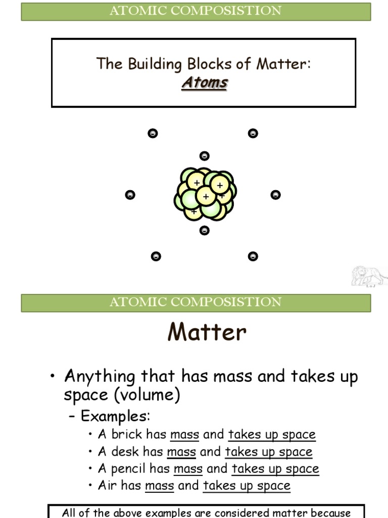 Atomic Composition | PDF | Mole (Unit) | Atoms