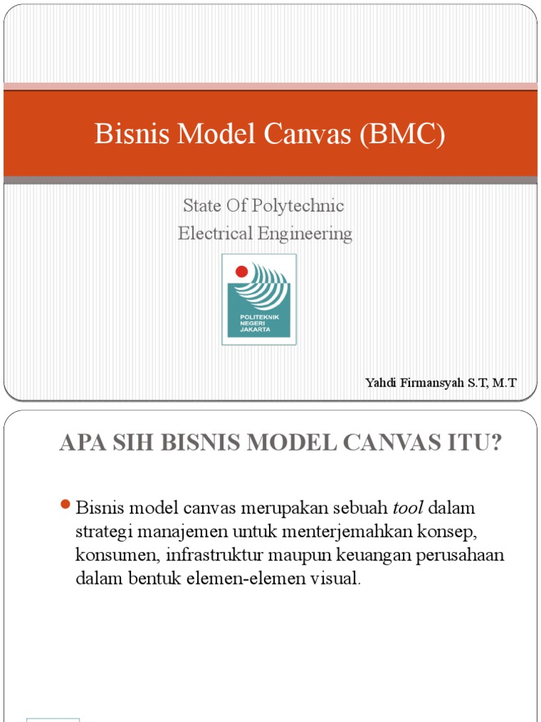 Bisnis Model Canvas (BMC) | PDF | Karier & Perkembangan | Bisnis