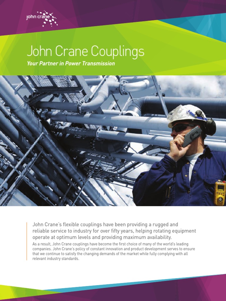 John Crane Engineered Couplings Solutions Sell Sheet | PDF | Pump ...