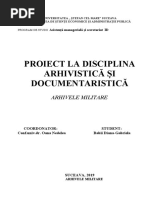 03 - Nomenclator Arhivistic - MODEL | PDF