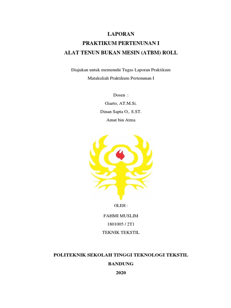 Laporan Prak ATBM ROL Fahmy PDF | PDF