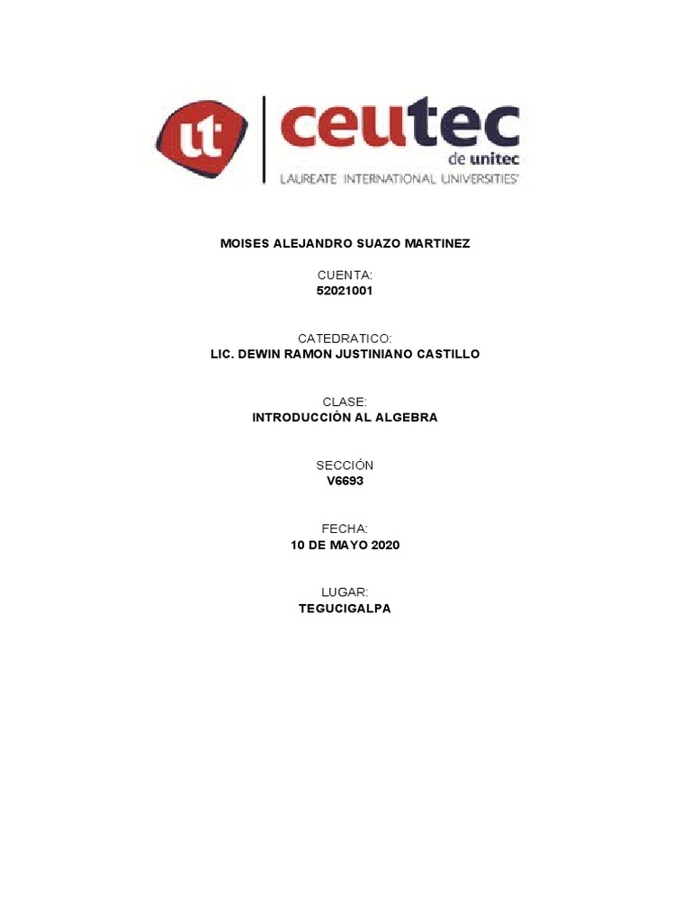 Ejercicios para Tarea 2 Moises Alejandro Suazo | PDF