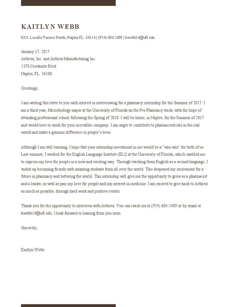 Kaitlyn Webb: 8351 Lucello Terrace North, Naples FL. 34114 - (954) 604 ...