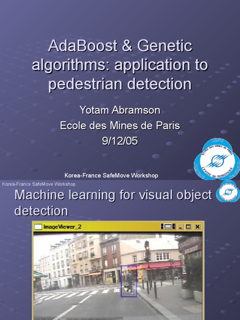 Adaboost & Genetic Algorithms: Application To Pedestrian Detection ...