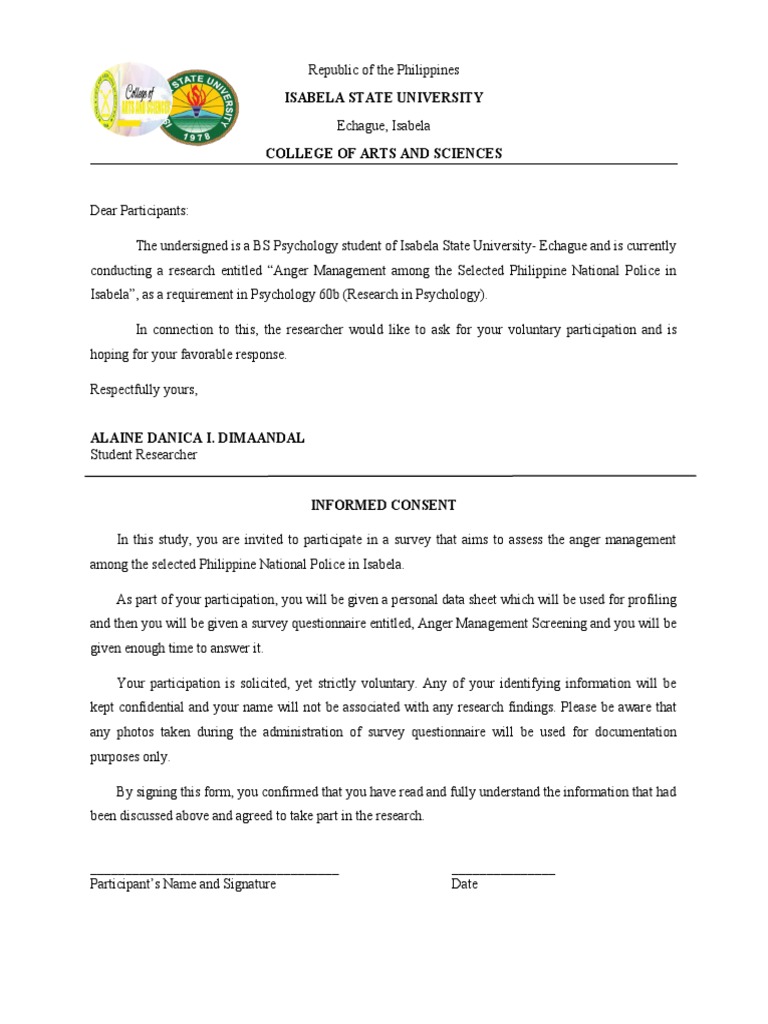 THESIS-Informed Consent | PDF