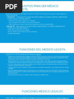 Funciones del Médico Legista en México | PDF | Testigo experto ...