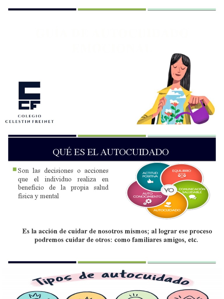 GUIA DE AUTOCUIDADO EMOCIONAL Bachillerato | PDF | Pie | Las emociones