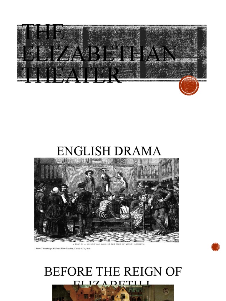 The Elizabethan Theater | PDF