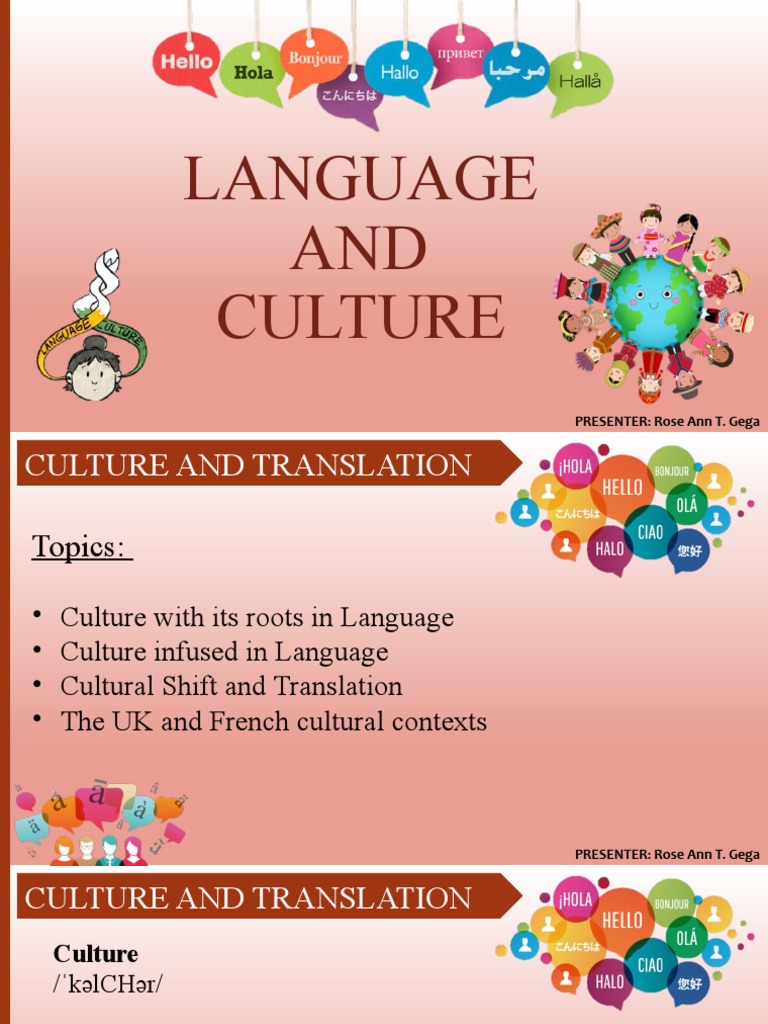 Culture and Translation in PowerPoint | PDF | Translations | English ...