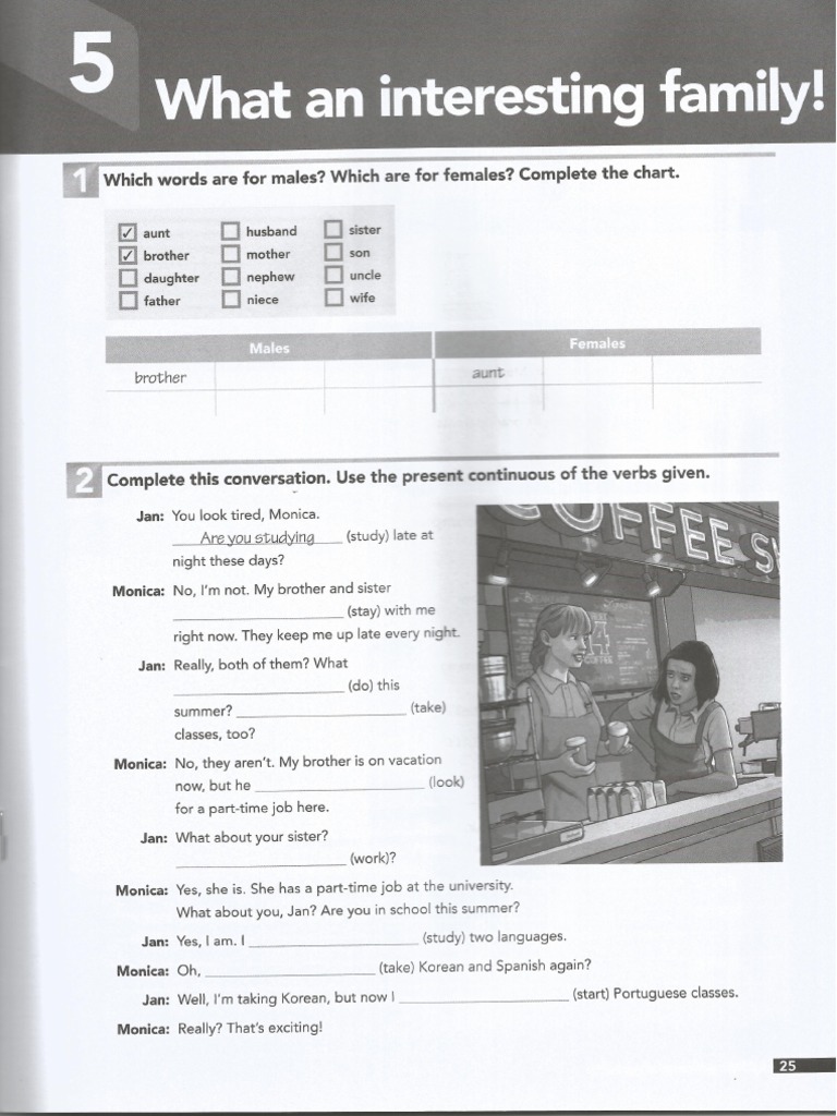 Work Book Unit 5 | PDF