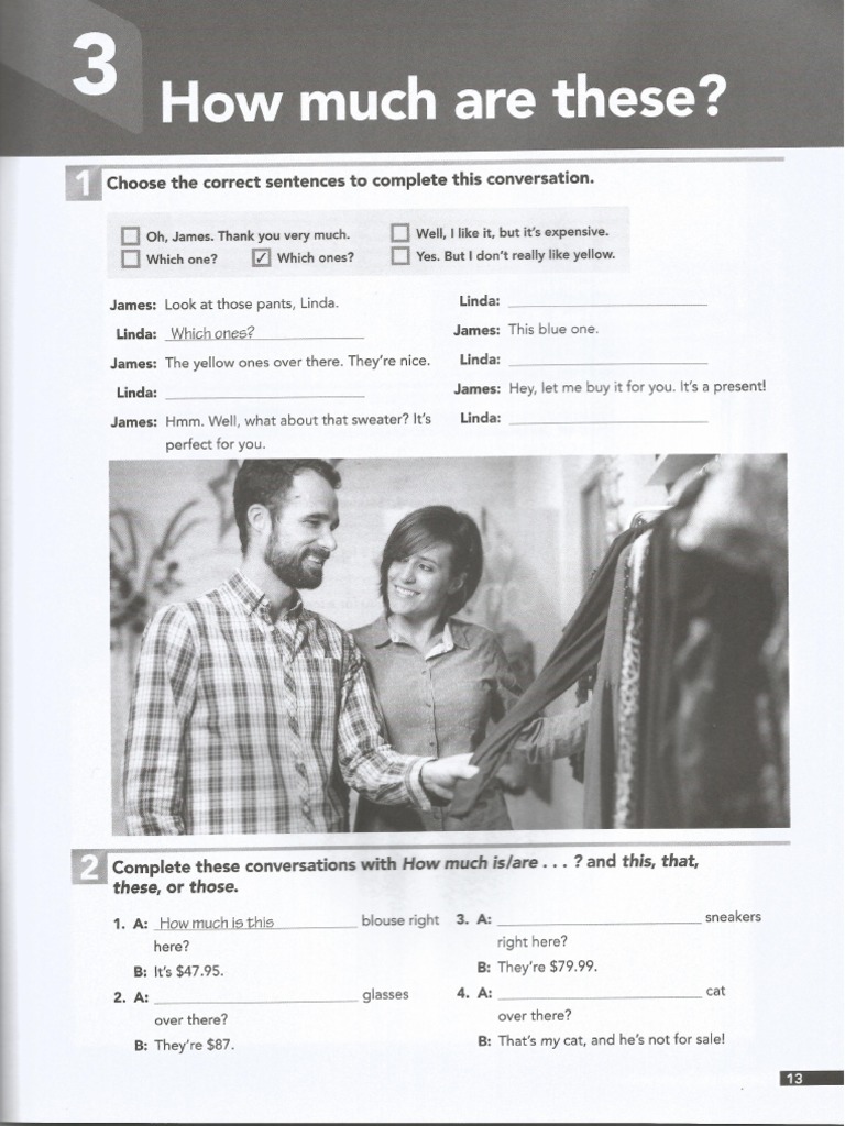 Work Book Unit 3 | PDF