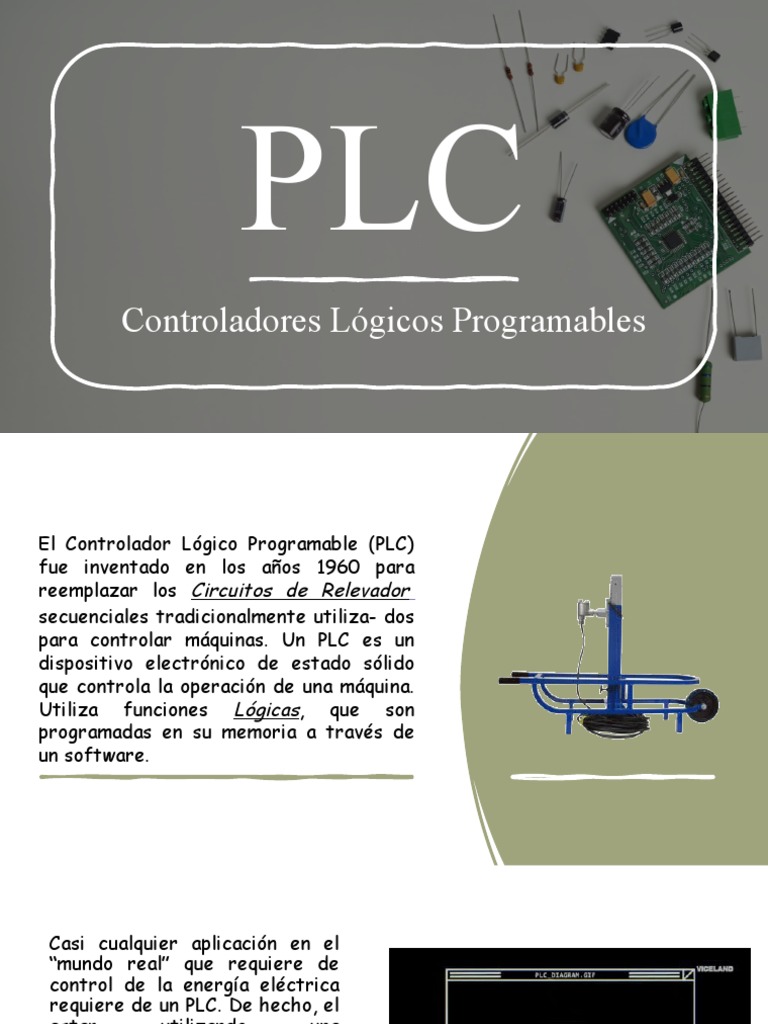 Controladores Lógicos Programables | PDF | Controlador lógico ...
