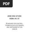 ANSI - ICEA S-73-532 - NEMA WC 57 Termopares | PDF | Insulator ...