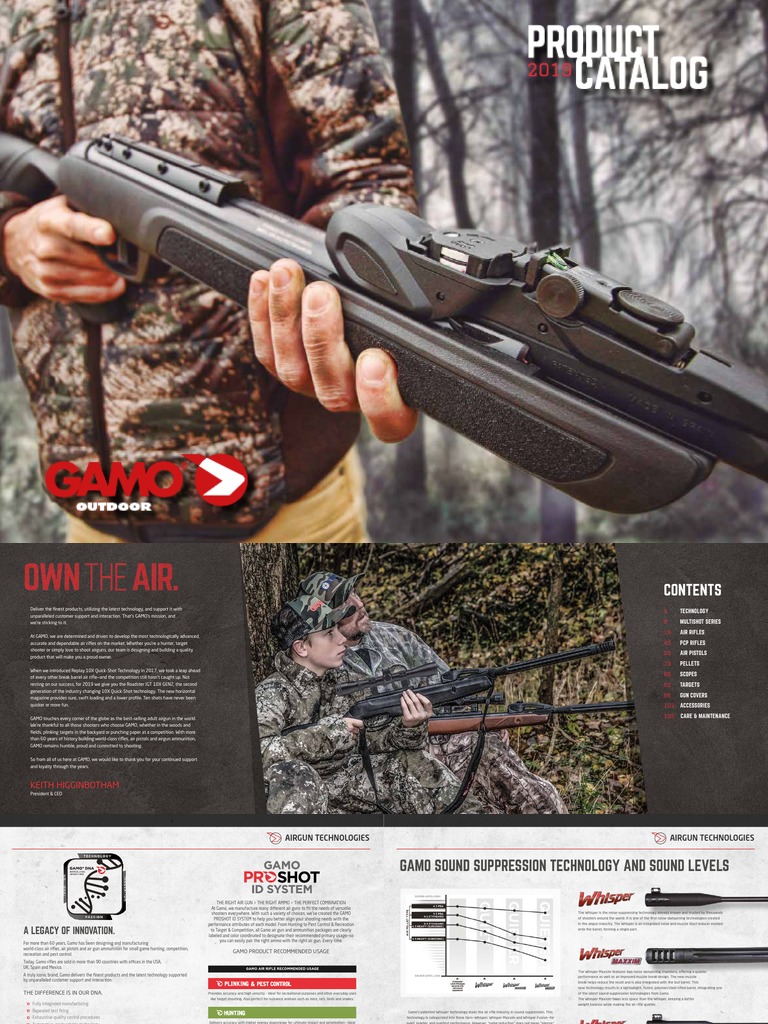 Gamo 2019 Catalogo | PDF | Rifle | Gun Barrel