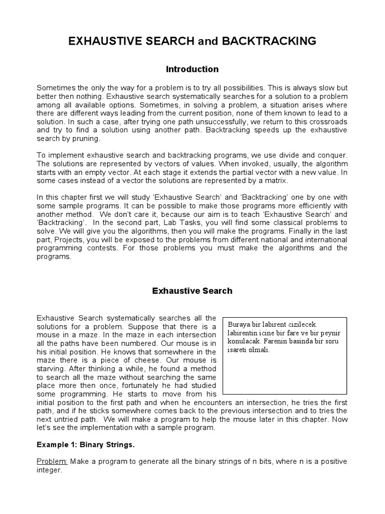 Backtracking | PDF | Mathematical Logic | Computing