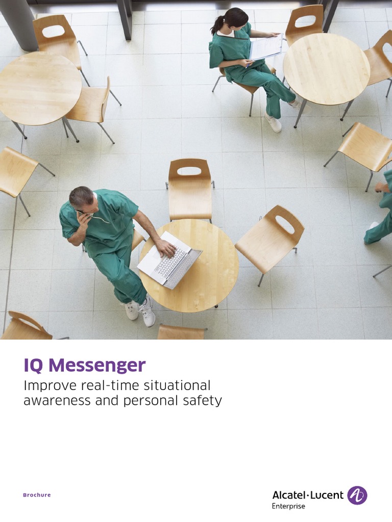 Iq Messenger Brochure en | PDF | Application Software | Smartphone