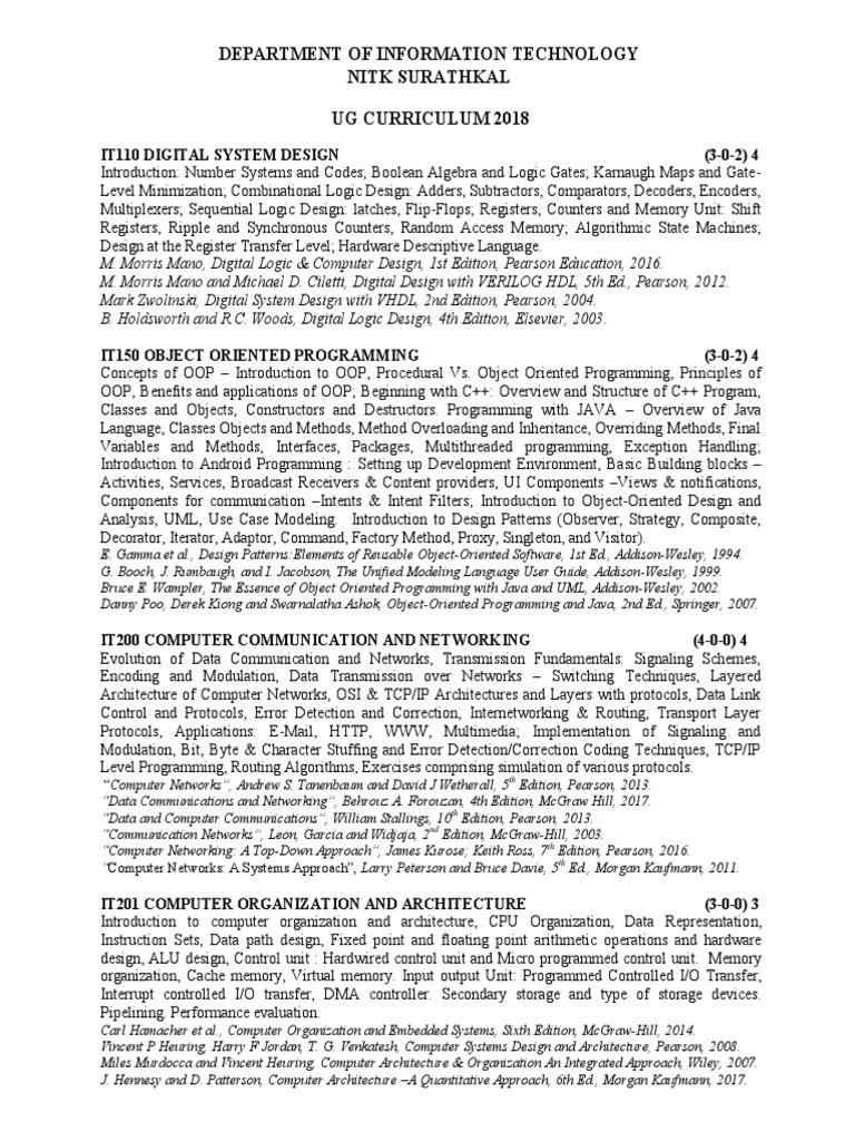 UG-Curriculum (2018) PDF | PDF | Sequence Alignment | Bioinformatics