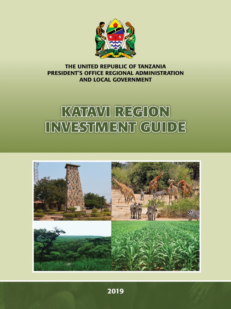 Katavi Investment Guide Web | PDF | Tanzania | Agriculture