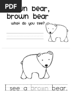 Brown Bear Story | PDF