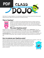 ClassDojo Student Login Guide | PDF | Login | Qr Code