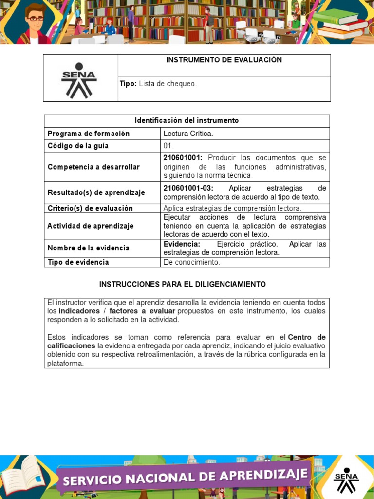 IE Ejercicio Practico Aplicar Estrategias Comprension Lectora | PDF | Comprensión lectora ...