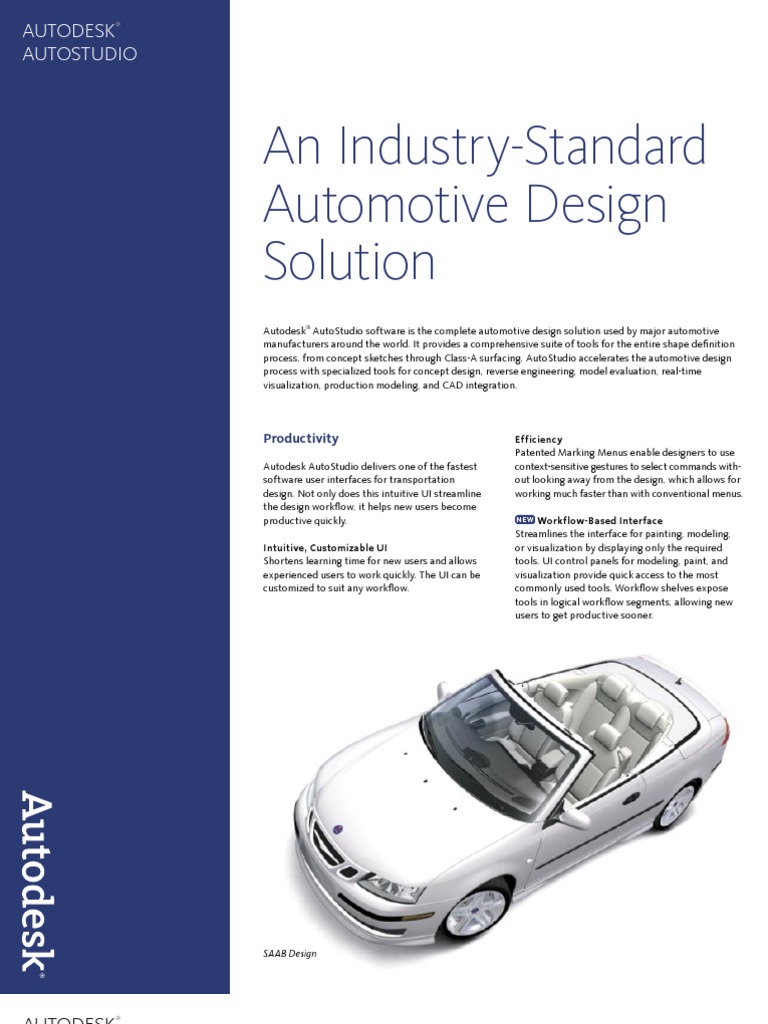 An Industry-Standard Automotive Design Solution: Productivity | PDF ...