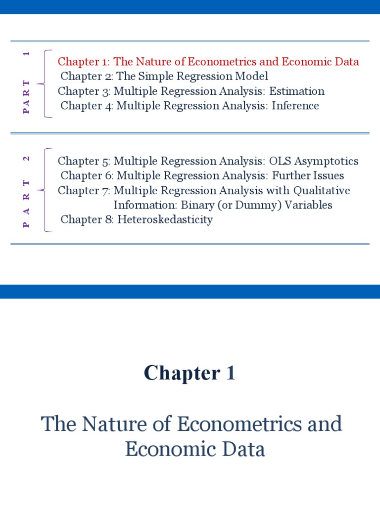 Chapter 1: The Nature of Econometrics and Economic Data: Ruslan Aliyev | Download Free PDF ...