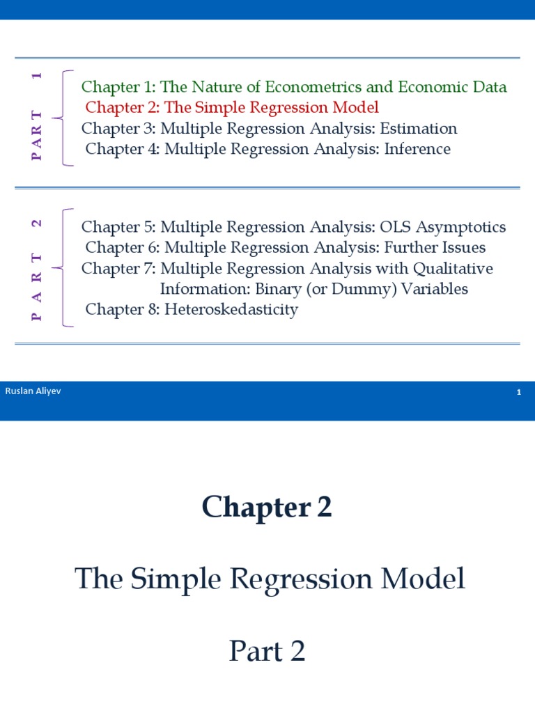Chapter 1: The Nature of Econometrics and Economic Data | PDF ...