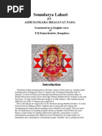 Soundarya Lahari (Sanskrit With English Translations) | PDF | Indian ...