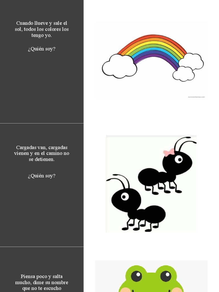 Adivinanzas Con RR | PDF