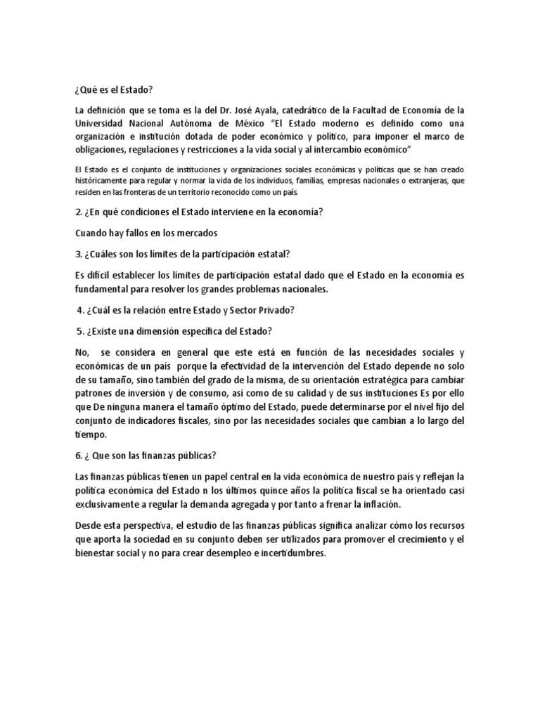 Qué Es El Estado | PDF