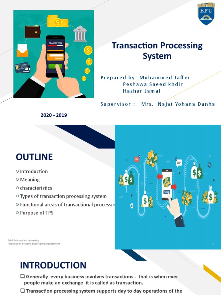 Transaction Processing System | PDF | Information System | Database ...