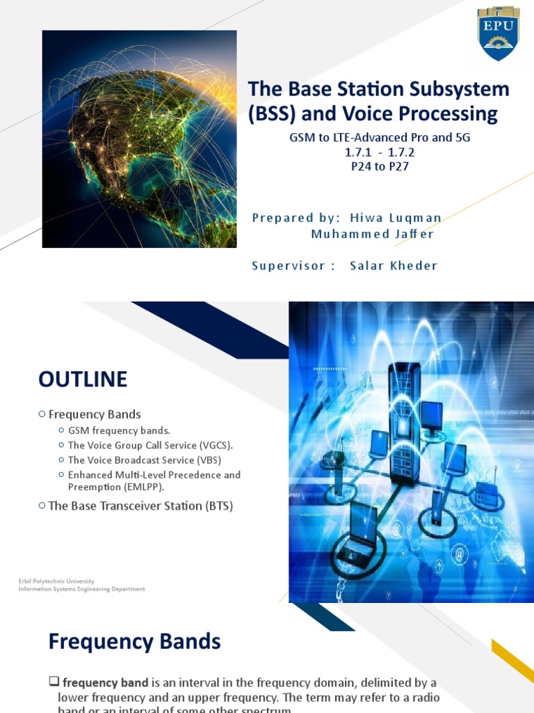 The Base Station Subsystem (BSS) and Voice Processing: GSM To LTE Advanced Pro and 5G 1.7.1 1.7. ...