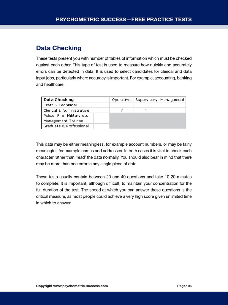 Data Checking - Questions PDF | PDF | Computing | Business