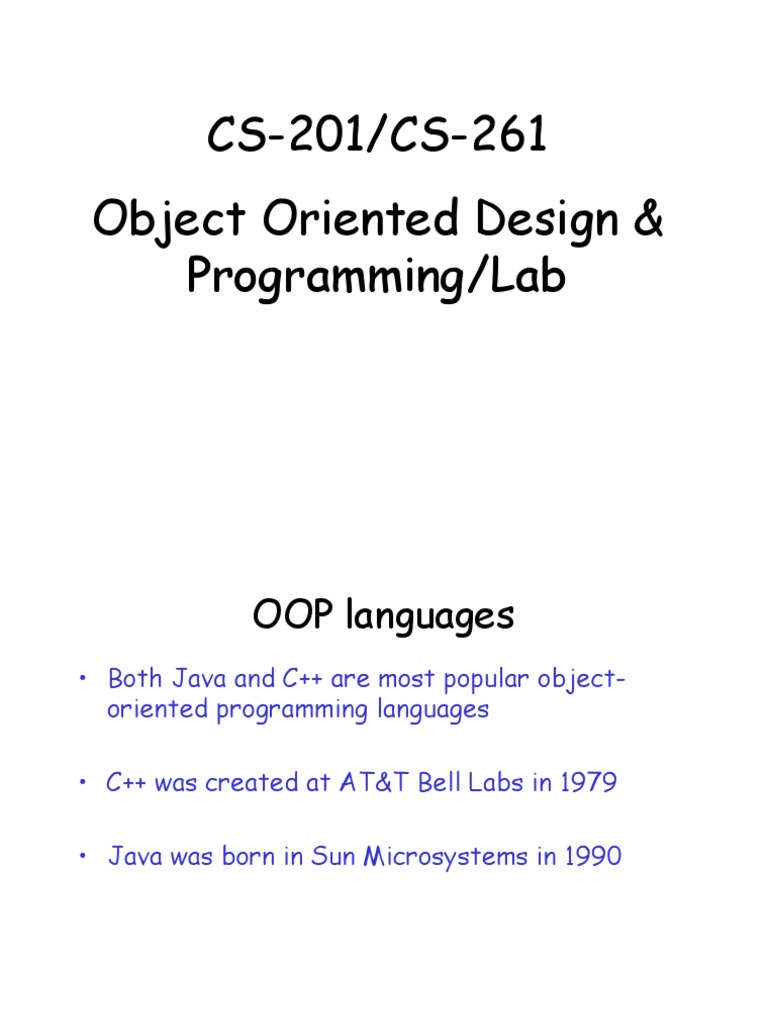 Lect 3 Introduction To Java 1 Pdf Data Type Java Programming