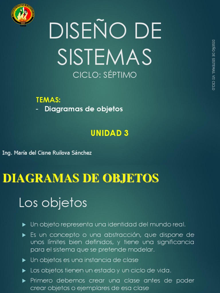 Diagramas Objetos | PDF | Objeto (informática) | Lenguaje de modelado unificado