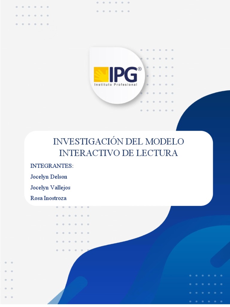 Modelo Interactivo | PDF | Procesos mentales | Aprendizaje