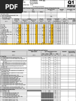 FHSIS Report Forms A1 M1 Q1 All Programs | PDF | Pregnancy | Childbirth