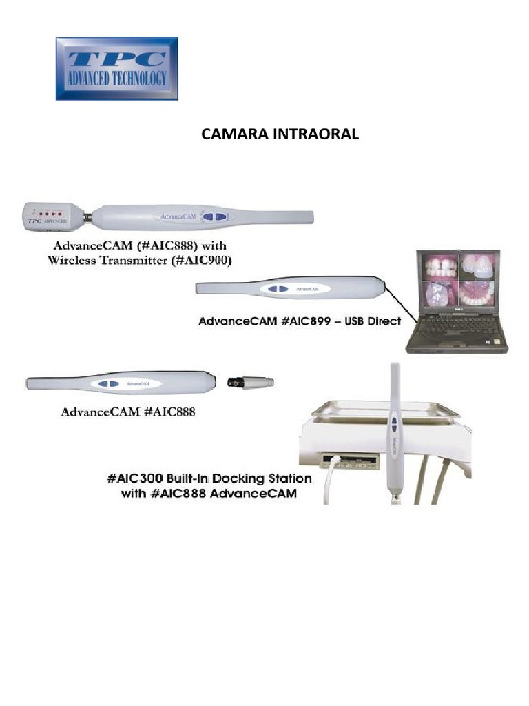 Cámara Intraoral TPC Dental | PDF