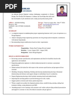 Faraz CV English | PDF | Design | Civil Engineering