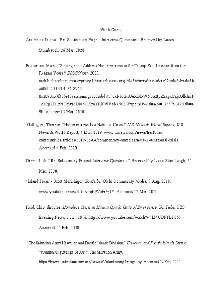 Work Cited | PDF | Social Science | Wellness