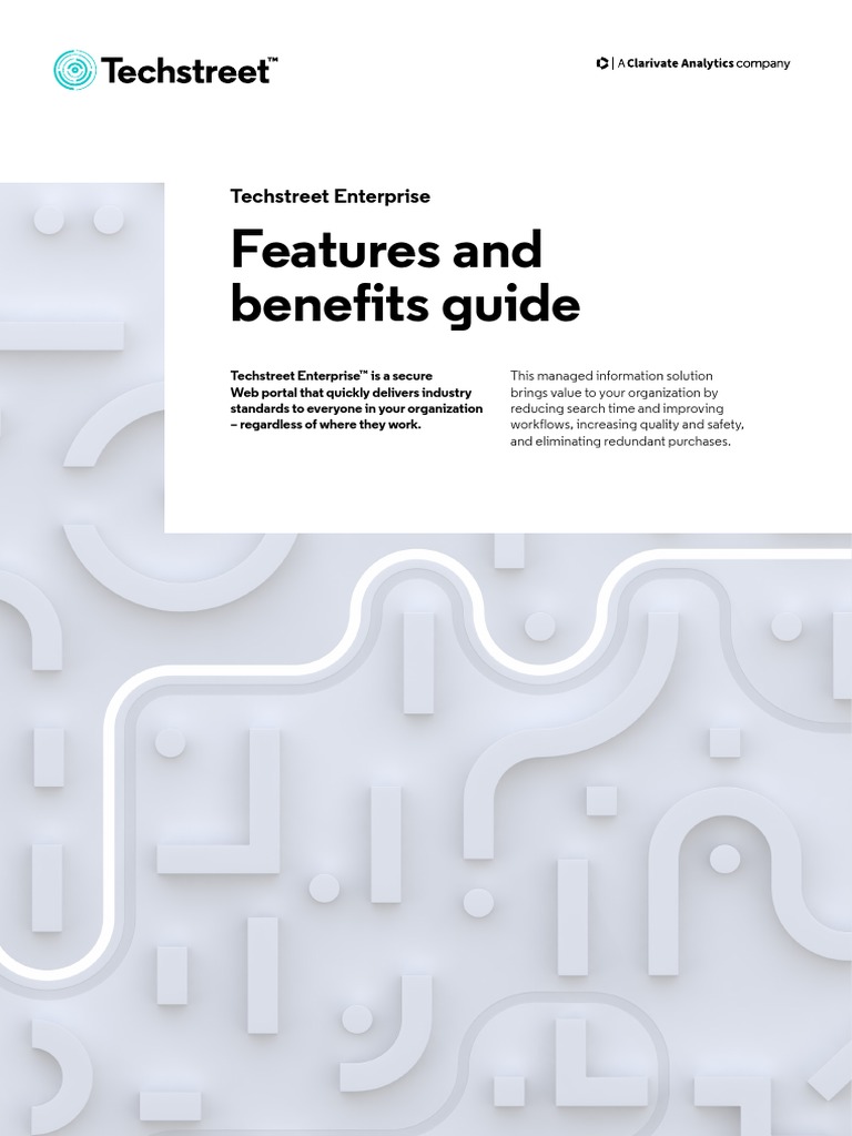 Techstreet Features-And-Benefits PDF | Download Free PDF | Information ...