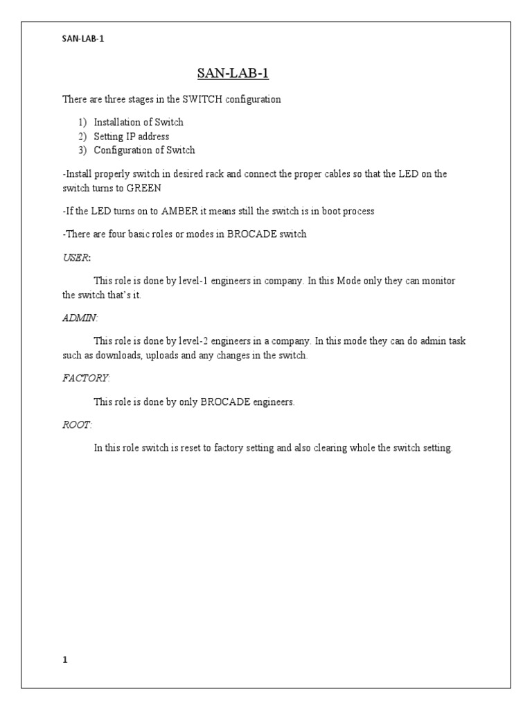 SAN Lab 1 | PDF | File Transfer Protocol | Booting