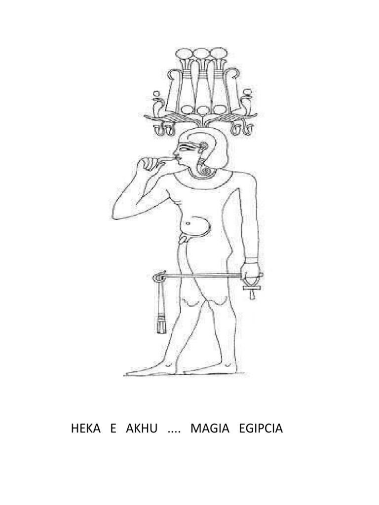 Heka e Akhu-Wps Magia Egípcia | PDF | Antigo Egito | Ísis
