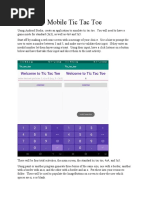 MIT App Inventor: Tic-Tac-Toe Guide | PDF | Software | Computing