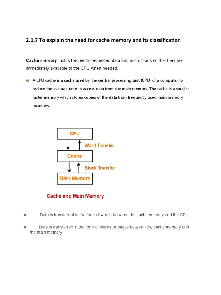 Cache Mem | PDF | Cpu Cache | Random Access Memory